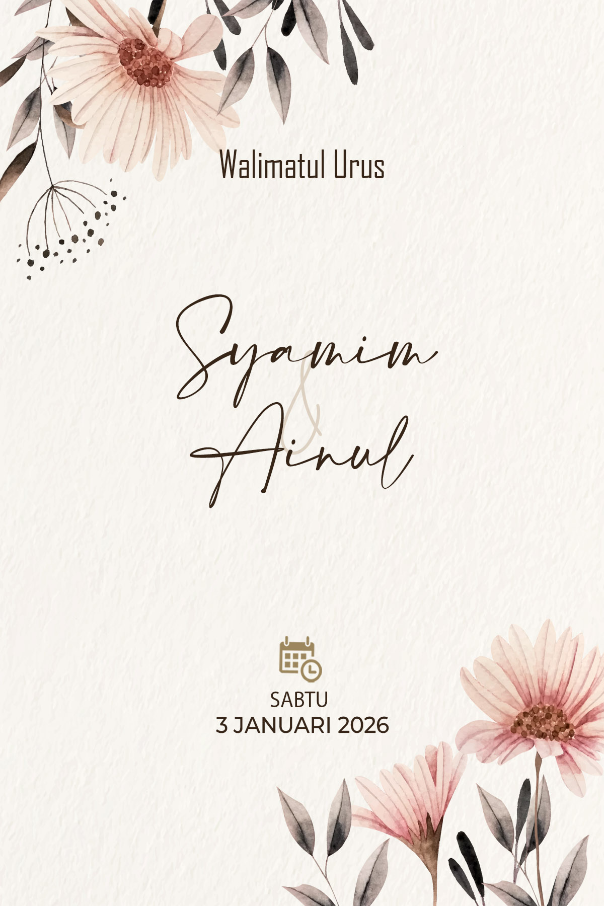 # Syamim & Ainul 3/1/2026 - Alive Card